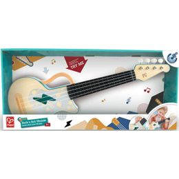 HAPE Spielzeug-Musikinstrument Rock'n'Roll Lern-Ukulele, blau|weiß