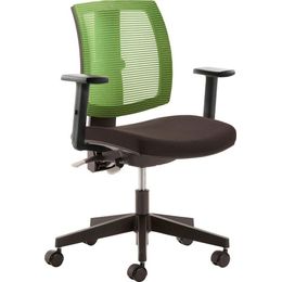 mayer Sitzmöbel Mayer Sitzmöbel Drehstuhl 2232 (1 St), besonders für Frauen geeignet, grün|schwarz