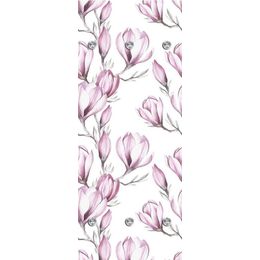 queence Garderobenleiste Krokus, mit 6 Haken, 50 x 120 cm, rosa