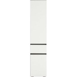 Home Affaire Hochschrank Wisla Höhe 180 cm, mit Türen & Schubkasten, grau|weiß