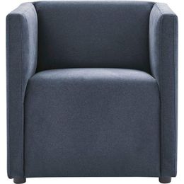 CALIZZA INTERIORS Cocktailsessel Grivola, blau