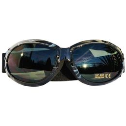 PROANTI Motorradbrille Modell Heezy 460-BP, UV Schutz 400, schwarz