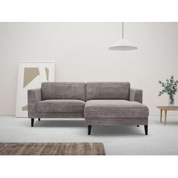 Home Affaire Ecksofa Amancey, L-Form, mit Komfortschaum, grau