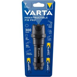 Varta Taschenlampe Indestructible F10 Pro, schwarz