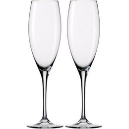 Eisch Champagnerglas Jeunesse, Kristallglas, bleifrei, 270 ml, 2-teilig, weiß