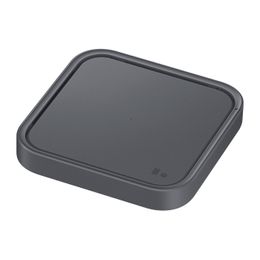 Samsung Wireless Charger Pad mit Adapter EP-P2400T Induktions-Ladegerät, grau