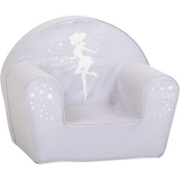 KNORRTOYS® Sessel Fairy Grey, für Kinder; Made in Europe, grau