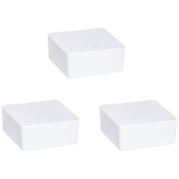 Wenko Luftentfeuchter-Nachfüllpack Cube, 3 x 1 kg, weiß