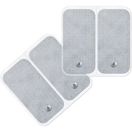 Sanitas Elektrodenpads für TENS EMS Gerät, Set 4 St., grau