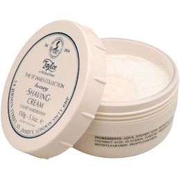 Taylor of old Bond Street Rasiercreme Shaving Cream St James Lux- Collection, beige