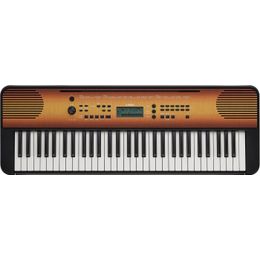 Yamaha Home-Keyboard PSR-E360MA, 3-stufige Übungen mit Hör-, Timing- und Wartemodus, braun