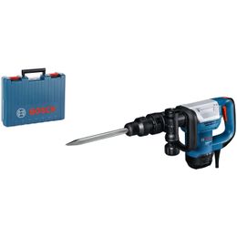 Bosch Professional Bohrhammer GSH 5 Professional, 230 V, (1-tlg), Schlaghammer Vario-Lock, mit SDS max, blau
