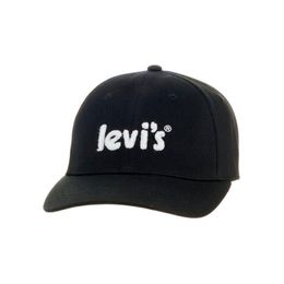 Levi's Levi's® Baseball Cap UNISEX POSTER LOGO CAP, schwarz