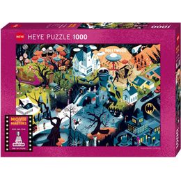 Heye Puzzle Tim Burton Films, 1000 Puzzleteile, Made in Germany, bunt