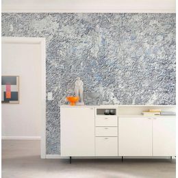 Schöner Wohnen Kollektion SCHÖNER WOHNEN-Kollektion Fototapete Ornament, glatt, matt, Beton moderne Vliestapete für Wohnzimmer Schlafzimmer Küche, grau|weiß