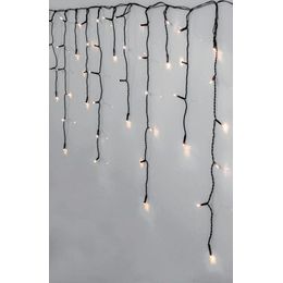 Eglo LED-Lichtervorhang CRISPY ICE WHITE, Weihnachtsdeko, 960-flammig, LED Lichterkette / schwarz / 960X0,064W / Beleuchtung - Weihnachten, schwarz