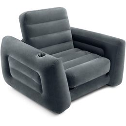 Intex Luftsessel Pull Out Chair, grau