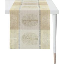 Apelt Tischläufer Vito, LOFT STYLE (1-tlg), Jacquardgewebe, beige|grau