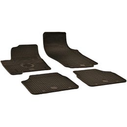 WALSER Passform-Fußmatten (4 St), für Opel Meriva Großr.lim., z.B. für Opel Meriva B (S10), Meriva A (X03), schwarz