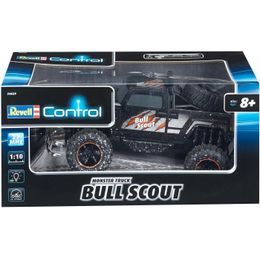 Revell® RC-Monstertruck Revell® control, RC Monster Truck Bull Scout, mit Licht, schwarz