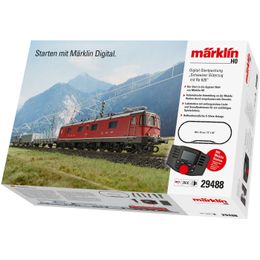 Märklin Märklin Modelleisenbahn-Set Digital-Startpackung "Schweizer Güterzug mit Re 620" - 29488, Spur H0, mit Licht- und Soundeffekten; Made in Europe, grau|rot