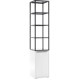 MCA furniture Highboard Lille, Breite ca. 40 cm, weiß