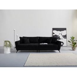 Inosign Big-Sofa Lörby, Belastbarkeit bis 140kg pro Sitzplatz, auch mit Aqua clean-Bezug, schwarz