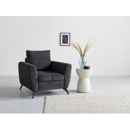 Inosign Sessel Lörby, Belastbarkeit bis 140kg pro Sitzplatz, auch mit Aqua clean-Bezug, grau