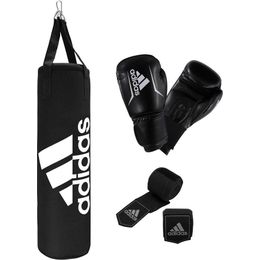 adidas Performance Boxsack Performance Boxing Set (Set, mit Bandagen, mit Boxhandschuhen), schwarz