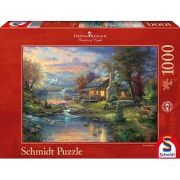 Schmidt Spiele Puzzle Im Naturparadies, 1000 Puzzleteile, Made in Germany, bunt