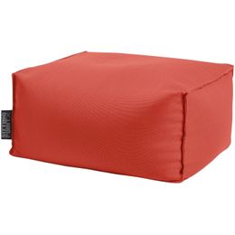 SITTING POINT Sitzsack KORFU Roll (1 St), SITTING POINT für Indoor und Outdoor, rot