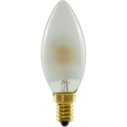 Segula LED-Leuchtmittel Soft Line, E14, 1 St., Warmweiß, dimmbar, Soft Kerze matt, E14, weiß