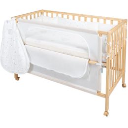 Roba® Babybett Room Bed, safe asleep®, Sternenzauber natur, 4-tlg., beige