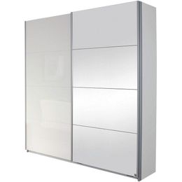 Rauch Garderobenschrank Minosa mit Spiegel, Breite 181 cm, weiß