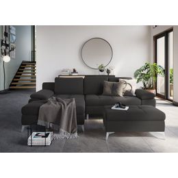 Sit & More sit&more Stauraumhocker Latigo, inklusive Stauraum, grau