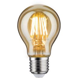 Paulmann LED-Leuchtmittel E27 Goldlicht dimmbar Vintage AGL 6W dimmbar Vintage AGL 6W, 1 St., Extra-Warmweiß, goldfarben
