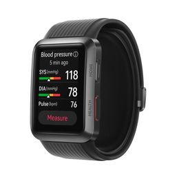 Huawei Watch D Smartwatch (Proprietär), Blutdruckmessung und EKG-Analyse, schwarz