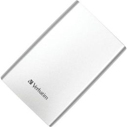 Verbatim Store 'n' Go USB 3.0 externe HDD-Festplatte (2 TB), silberfarben