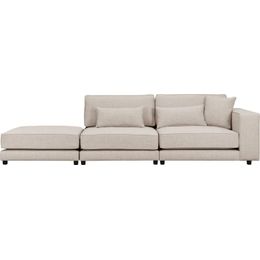 OTTO products Ottomane Grenette, Modulsofa, im Baumwoll-/Leinenmix oder aus recycelten Stoffen, beige