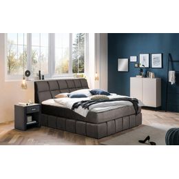 Places of Style Boxspringbett Paxton, Neue Toppervarianten!, beige