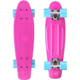 Star-Skateboard Skateboard, Kicktail, blau|lila