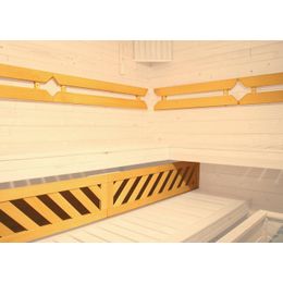 Weka Sauna-Rückenlehne Komfortpaket 1 (Set), 2-tlg., beige