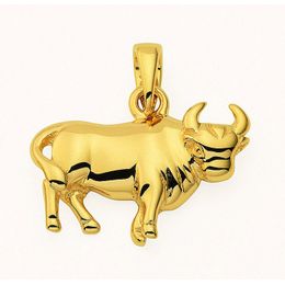 Adelia´s Adelia´s Kette mit Anhänger 585 Gold Sternzeichen Anhänger Stier, Schmuckset - Set mit Halskette, goldfarben