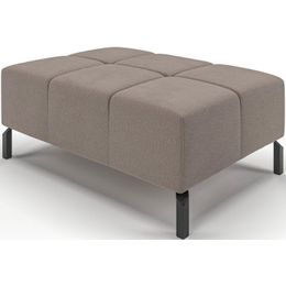 Inosign Hockerbank Ancona New, passend zum Ecksofa, auch in Easy care-Bezug + Cord, braun