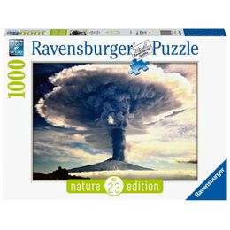 Ravensburger Puzzle Vulkan Ätna, 1000 Puzzleteile, Made in Germany, FSC® - schützt Wald - weltweit, bunt