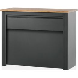 Kochstation Unterschrank KS-Westminster Küchentheke frei im Raum stellbar, Höhe 105 cm, exclusiv by Otto, grau