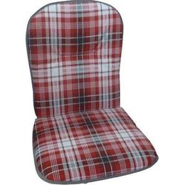 Best Sesselauflage, rot