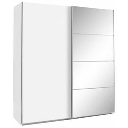 Rauch Garderobenschrank Minosa mit Spiegel, Breite 181 cm, weiß