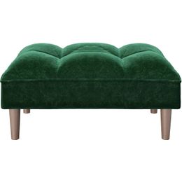 Playboy Ottomane Scarlett, passend zu Scarlett-Sofa, grün