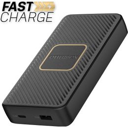 Otterbox Fast Charge Qi Wireless Powerbank 15000 mAh (1 St), schwarz